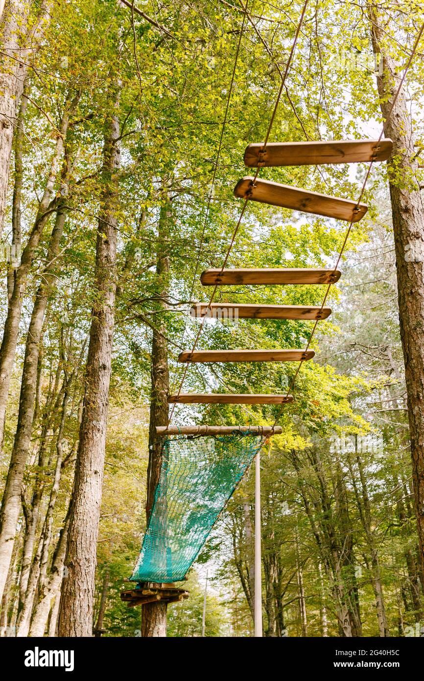 Outdoor adventure course hi-res stock photography and images - Alamy