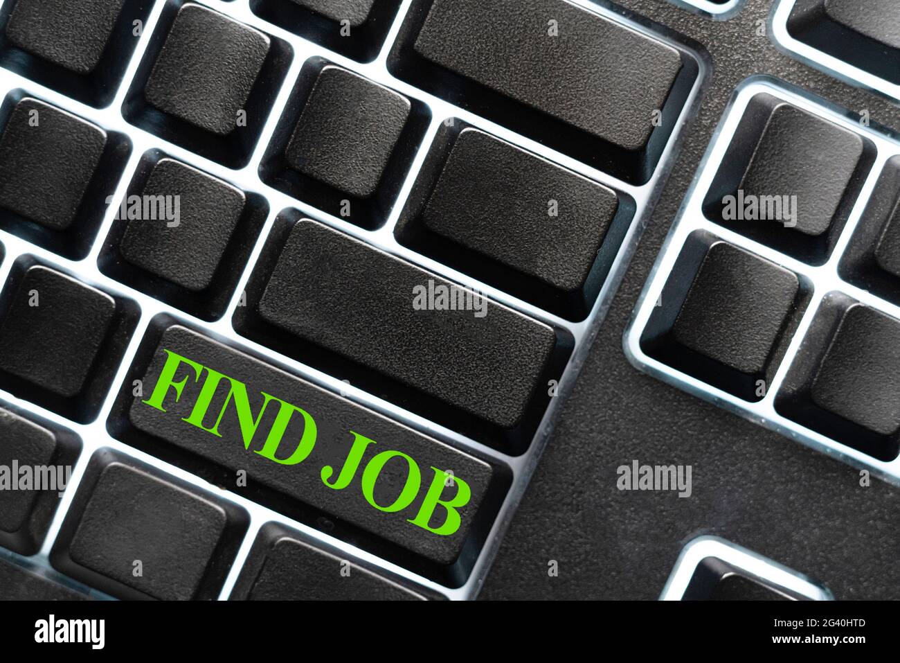 Keyboard key career success hi-res stock photography and images - Alamy