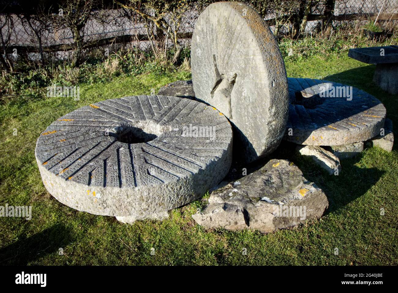 Windmill grindstone hi-res stock photography and images - Alamy
