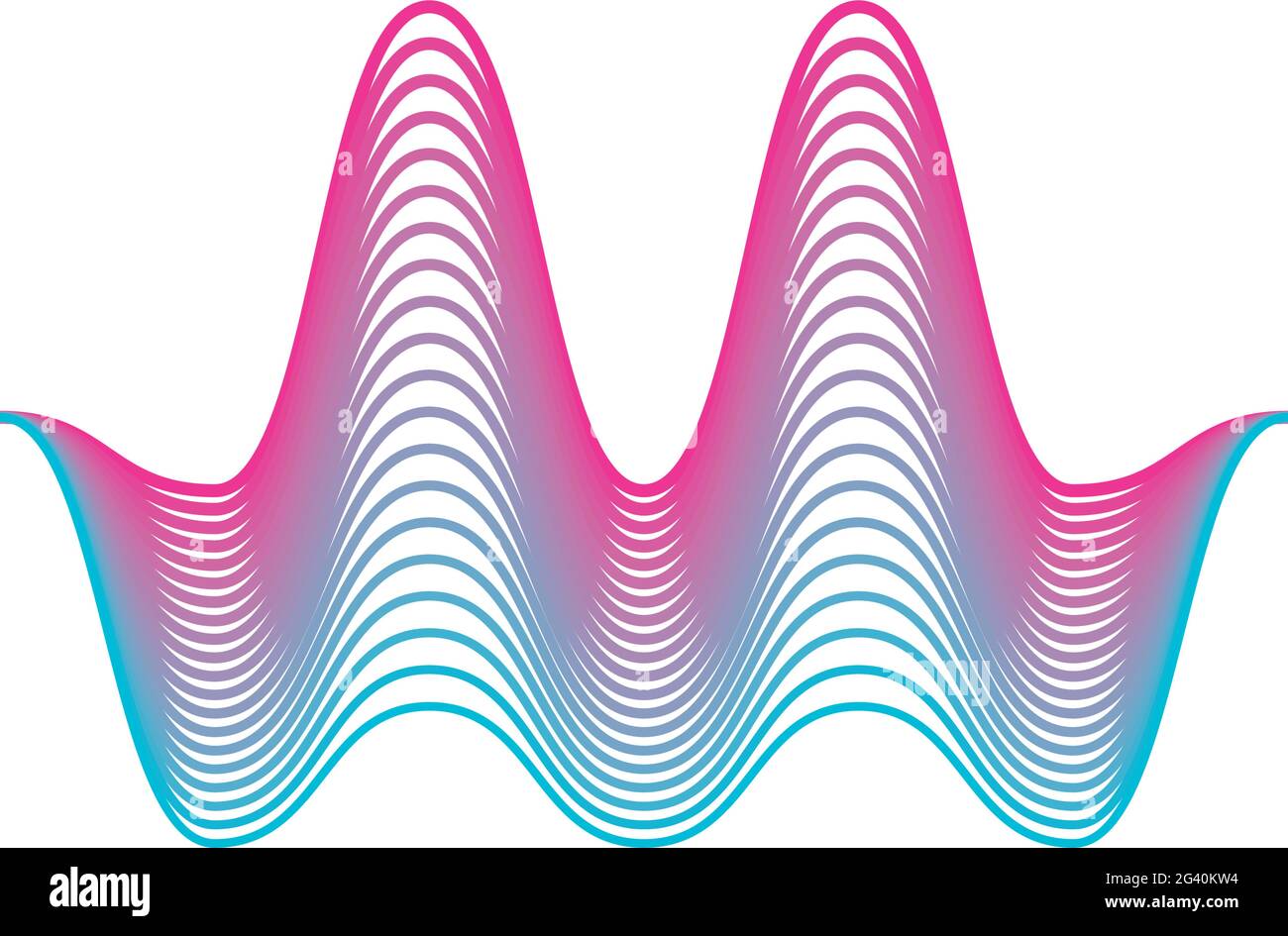 voice graph signal Stock Vector Image & Art - Alamy