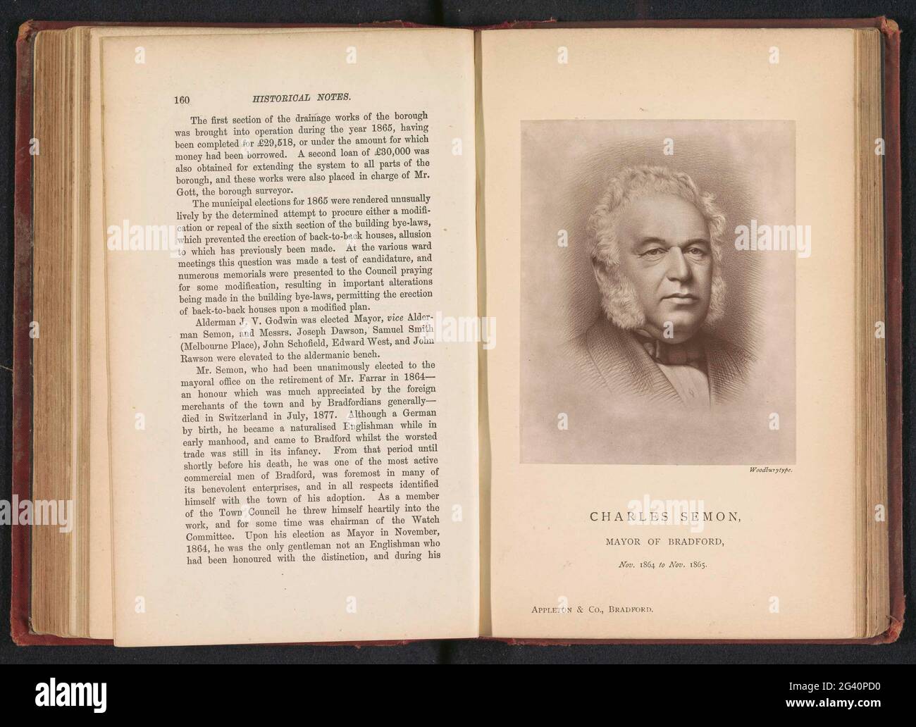 Photo production of a drawing, representing a portrait of Charles Semon ...