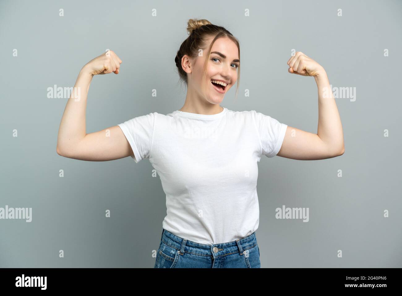 Bent arm hi-res stock photography and images - Alamy