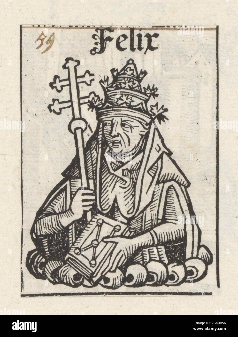 Pope felix iii hi-res stock photography and images - Alamy