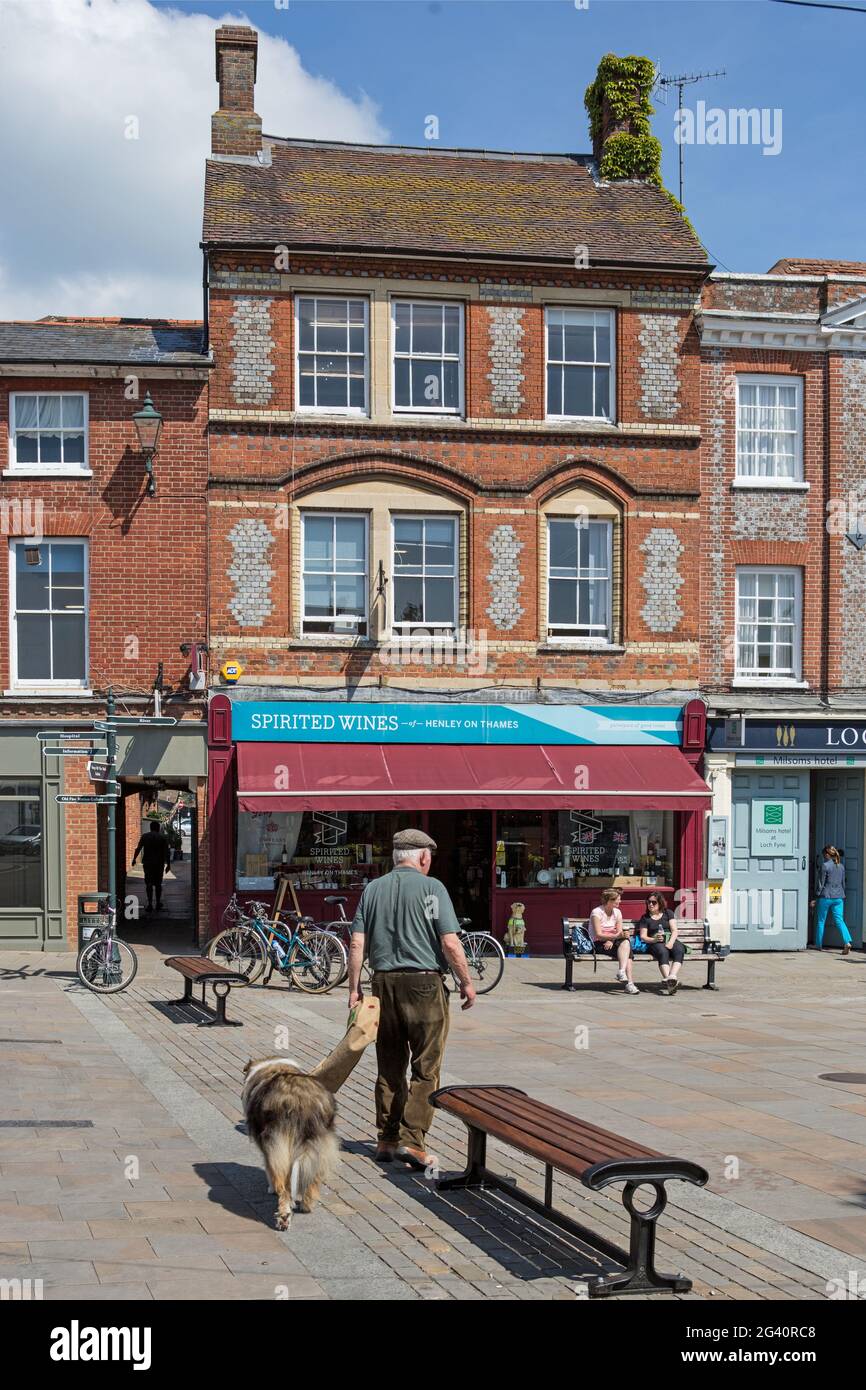 Market Place, Henley-upon-Thames, Oxfordshire, England Stock Photo - Alamy