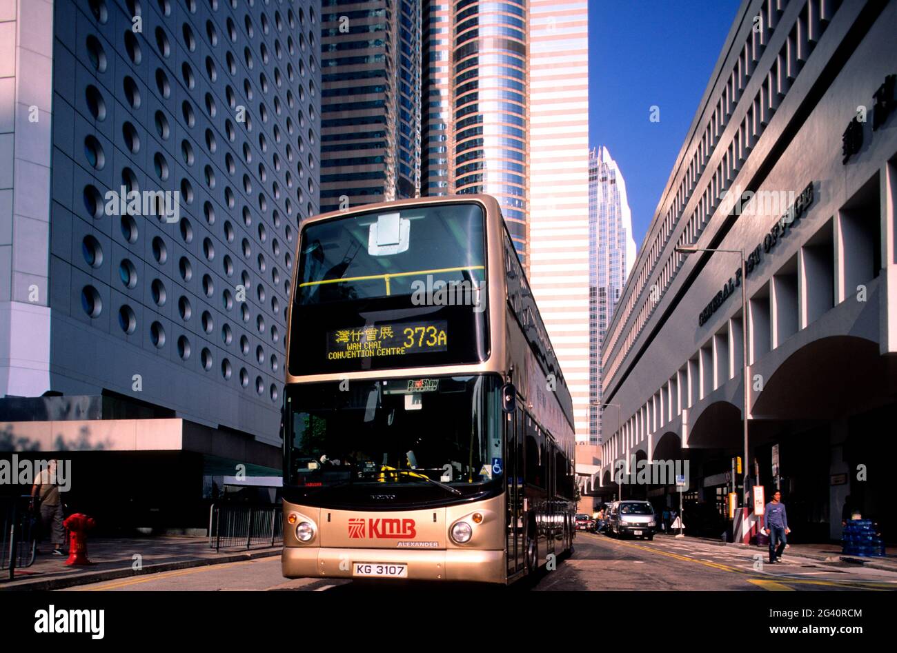 CHINA. HONG KONG. VICTORIA BUS Stock Photo - Alamy