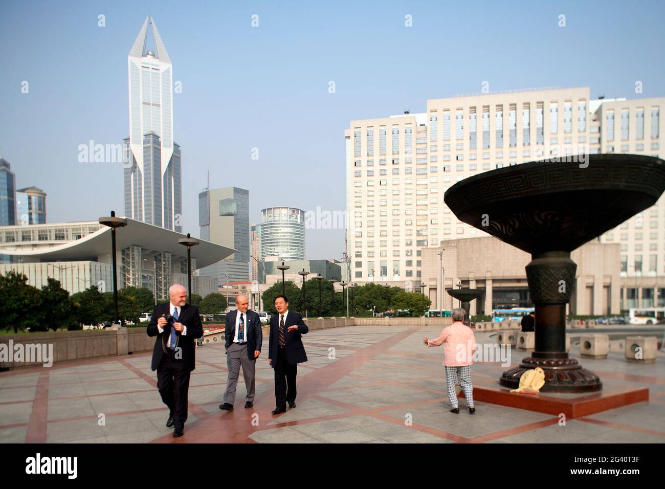 CHINA, SHANGHAI CITY, PEOPLE SQUARE Stock Photo - Alamy