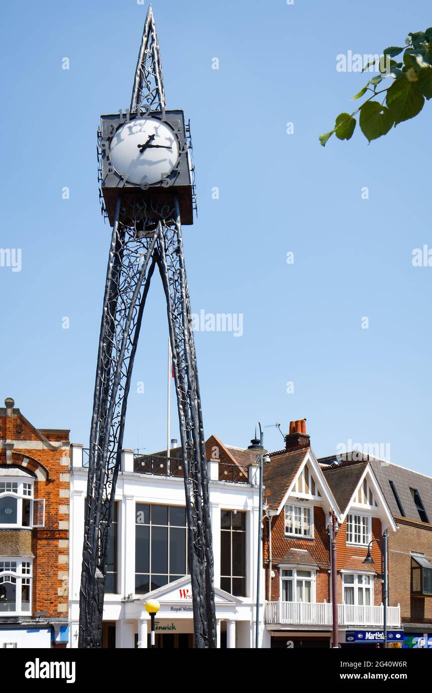 TUNBRIDGE WELLS, KENT/UK - JUNE 30 : View of the modernistic Millennium ...