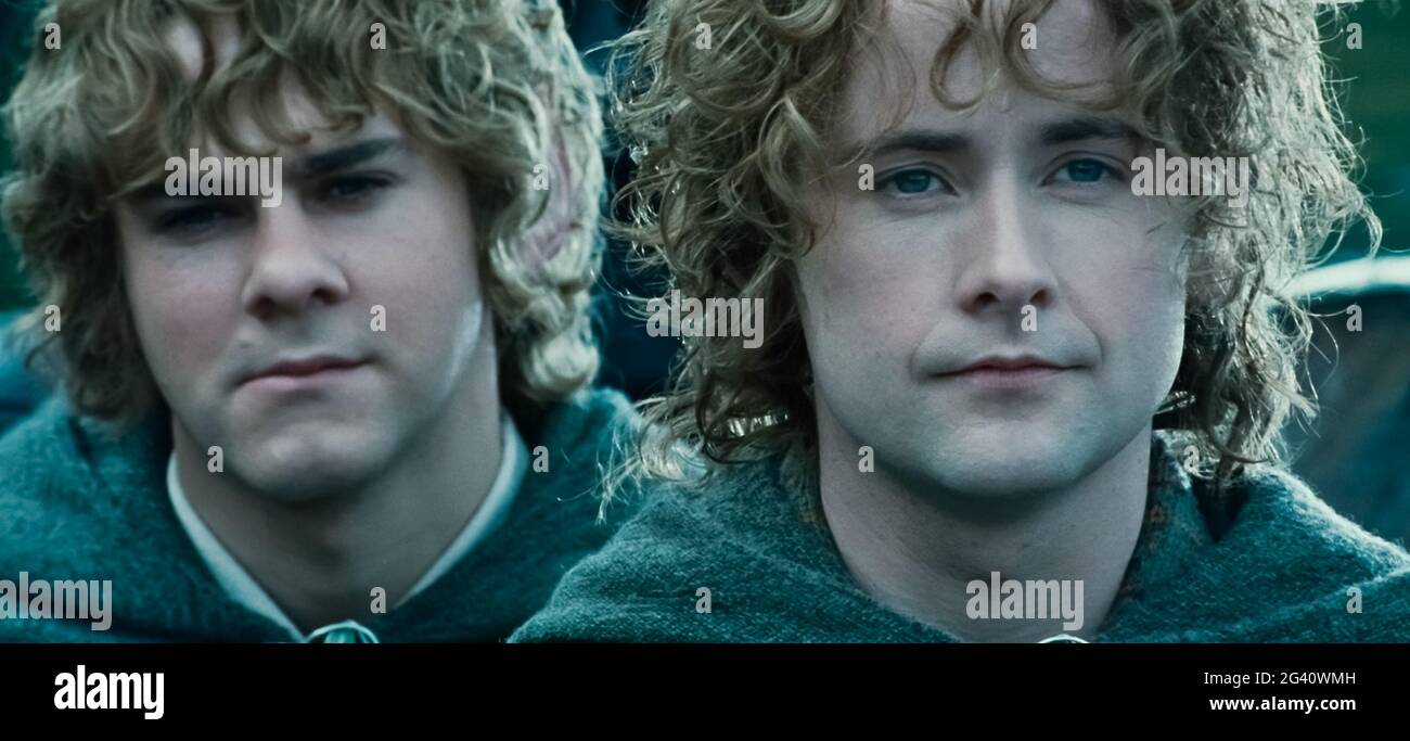 USA. Billy Boyd, and Dominic Monaghan in a scene from (C)New Line ...