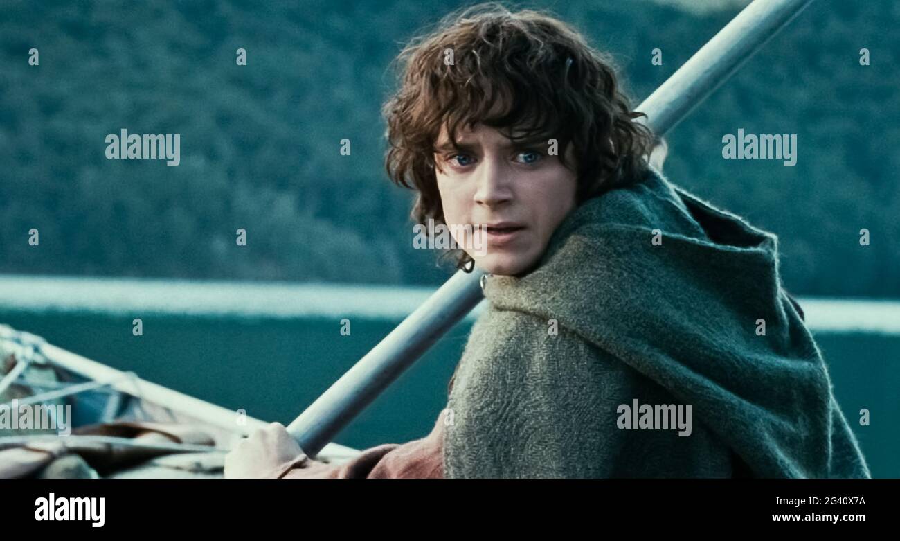 USA. Elijah Wood as Frodo in a scene from (C)New Line Cinema film: The ...
