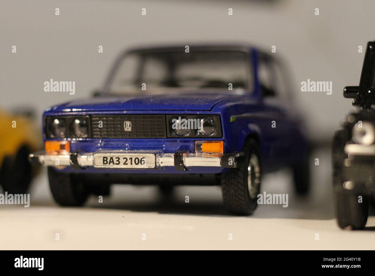 collection of small toy cars close up Stock Photo - Alamy