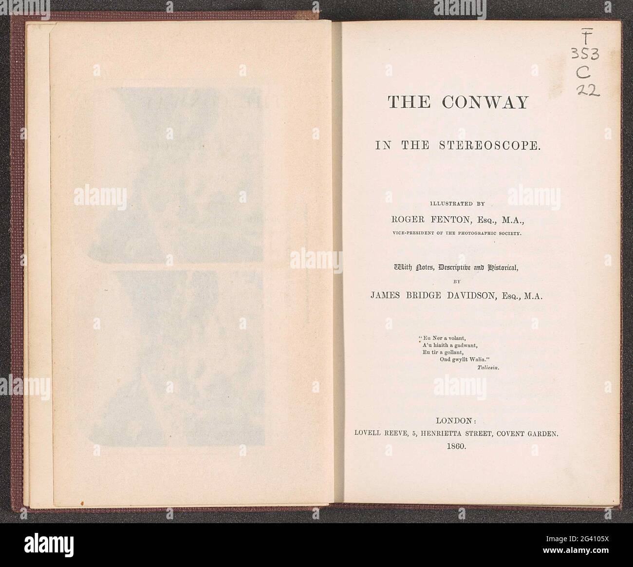 The Conway in the stereoscope Stock Photo - Alamy