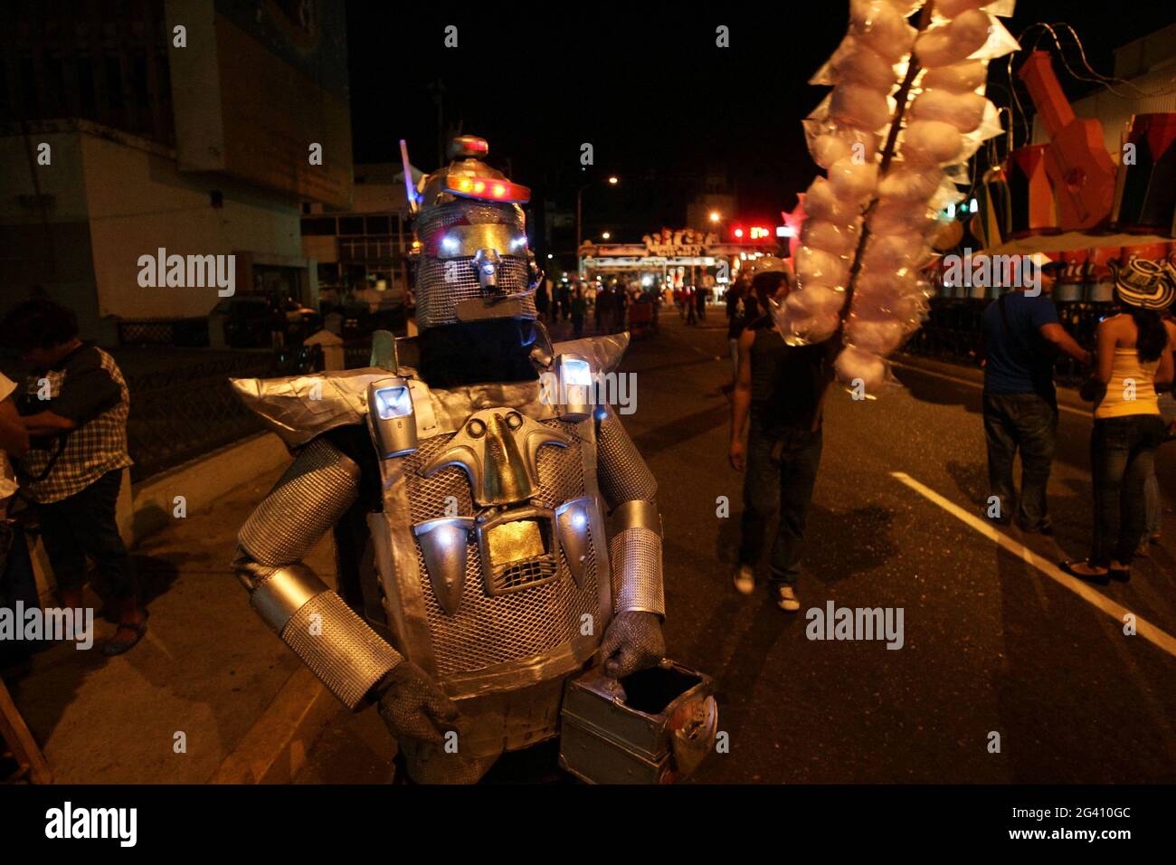 Maracaibo-Zulia-Venezuela-5-11-2010- An electric ingineering studen ...