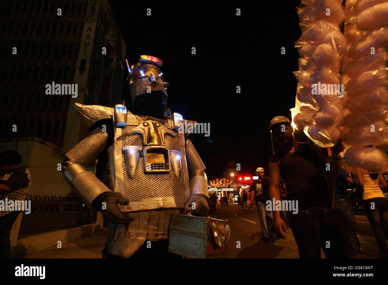 Maracaibo-Zulia-Venezuela-5-11-2010- An electric ingineering studen ...