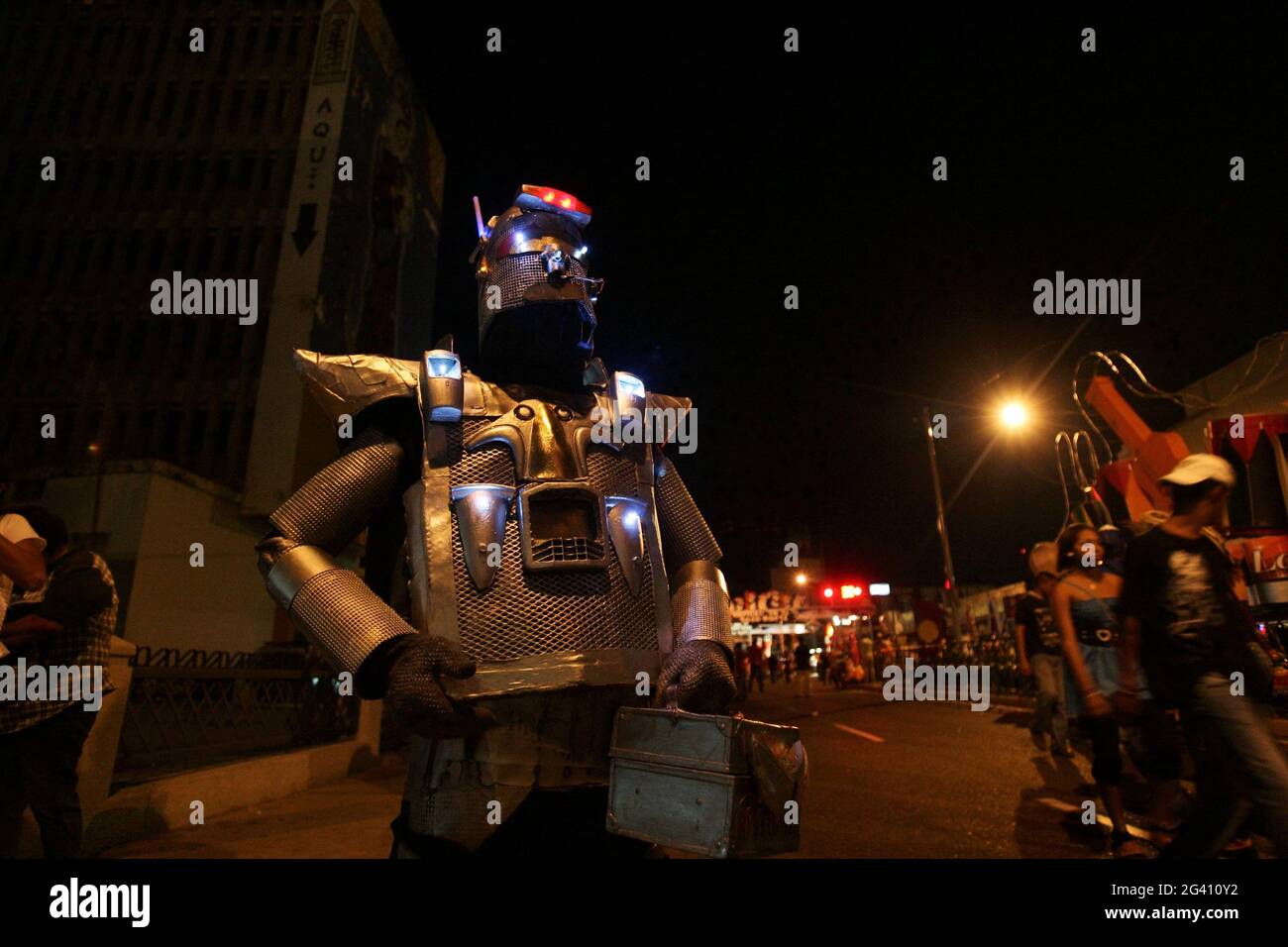 Maracaibo-Zulia-Venezuela-5-11-2010- An electric ingineering studen ...