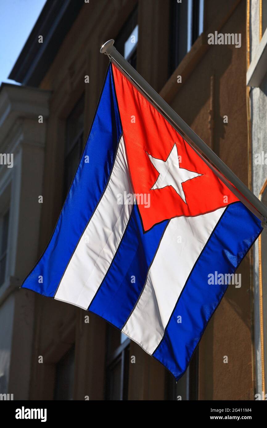 CUBA, CUBAN NATIONAL FLAG Stock Photo - Alamy
