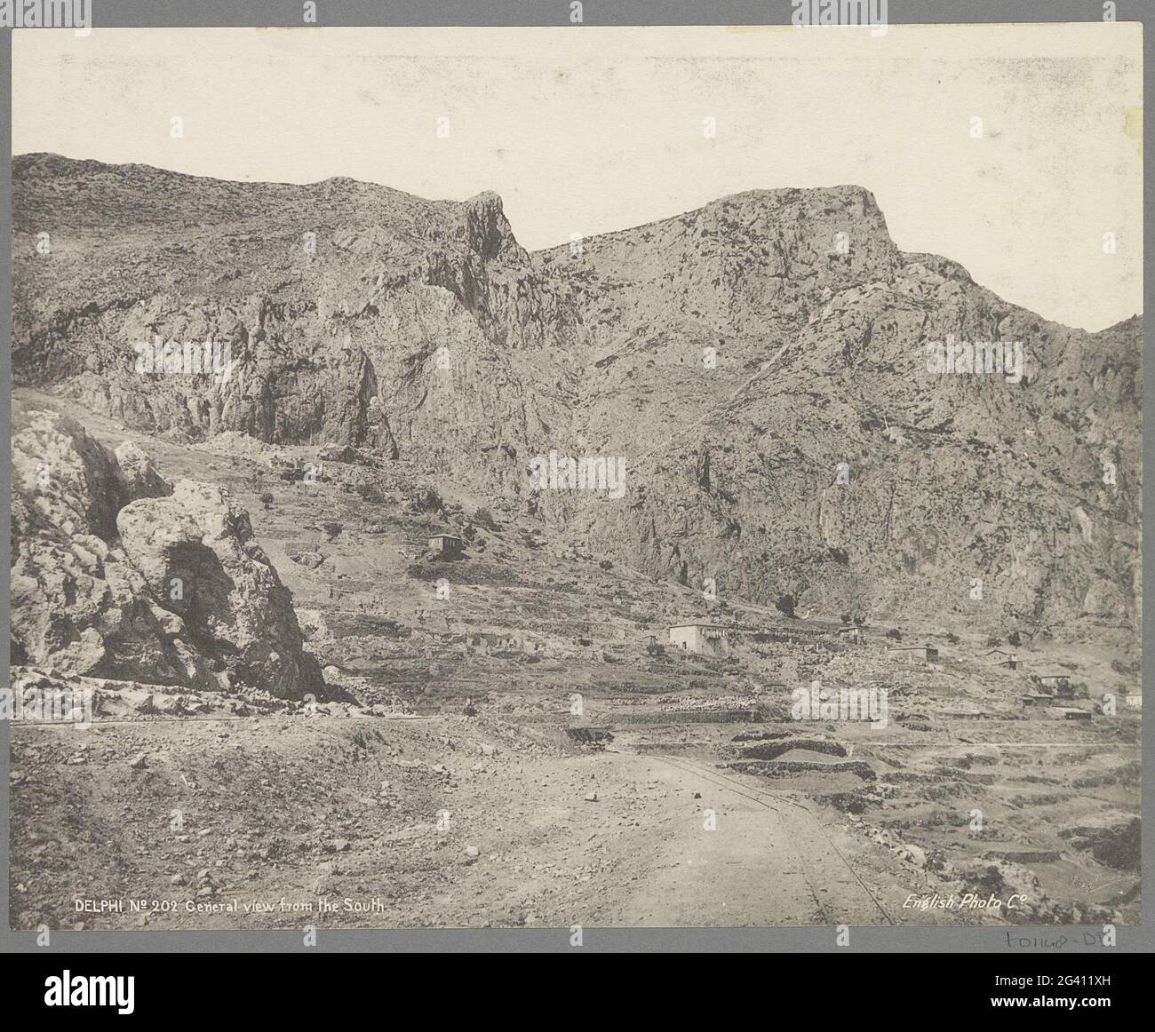 View of Delphi from the south; Delphi General View from the South. Part ...