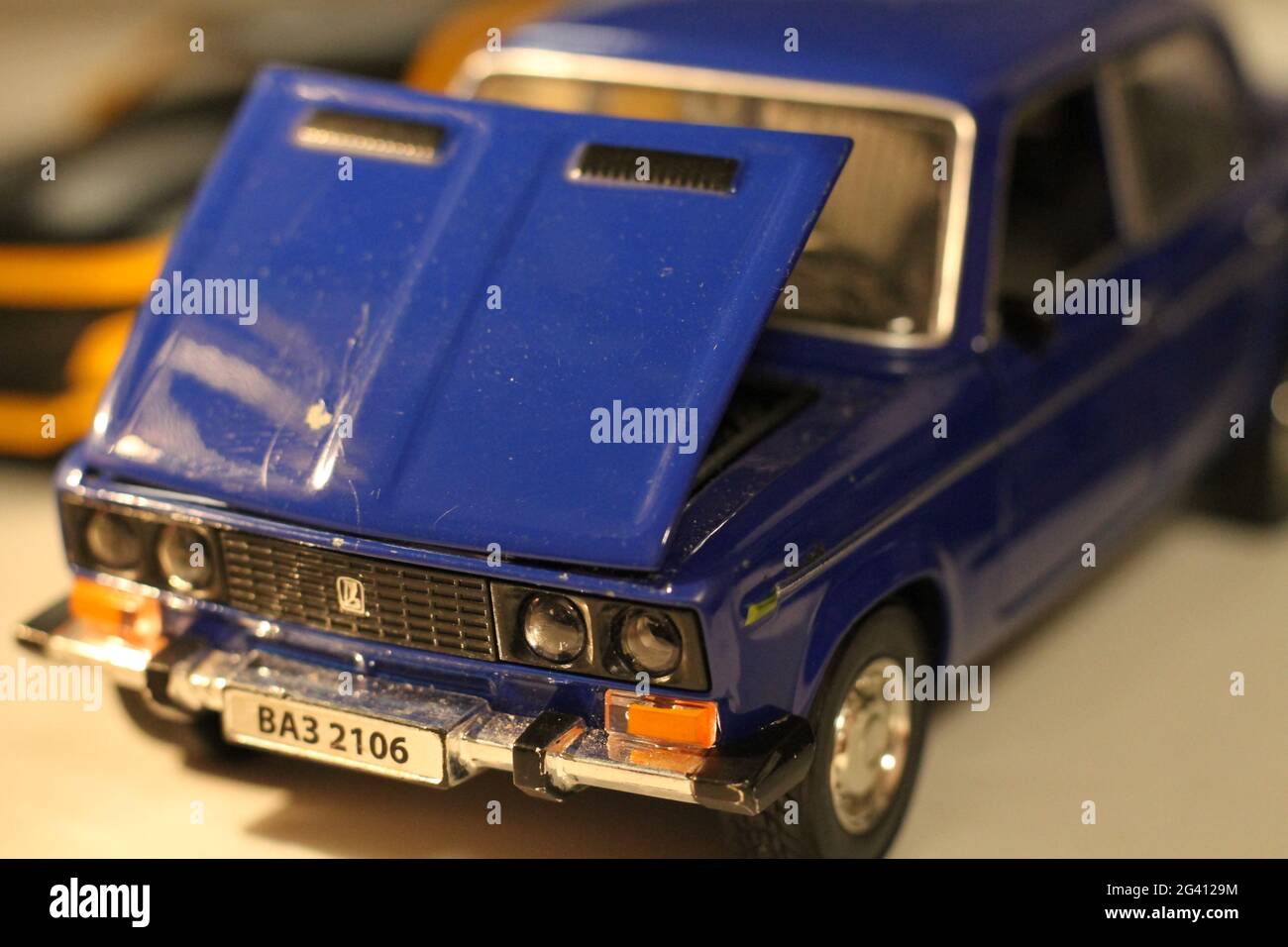 collection of small toy cars close up Stock Photo - Alamy