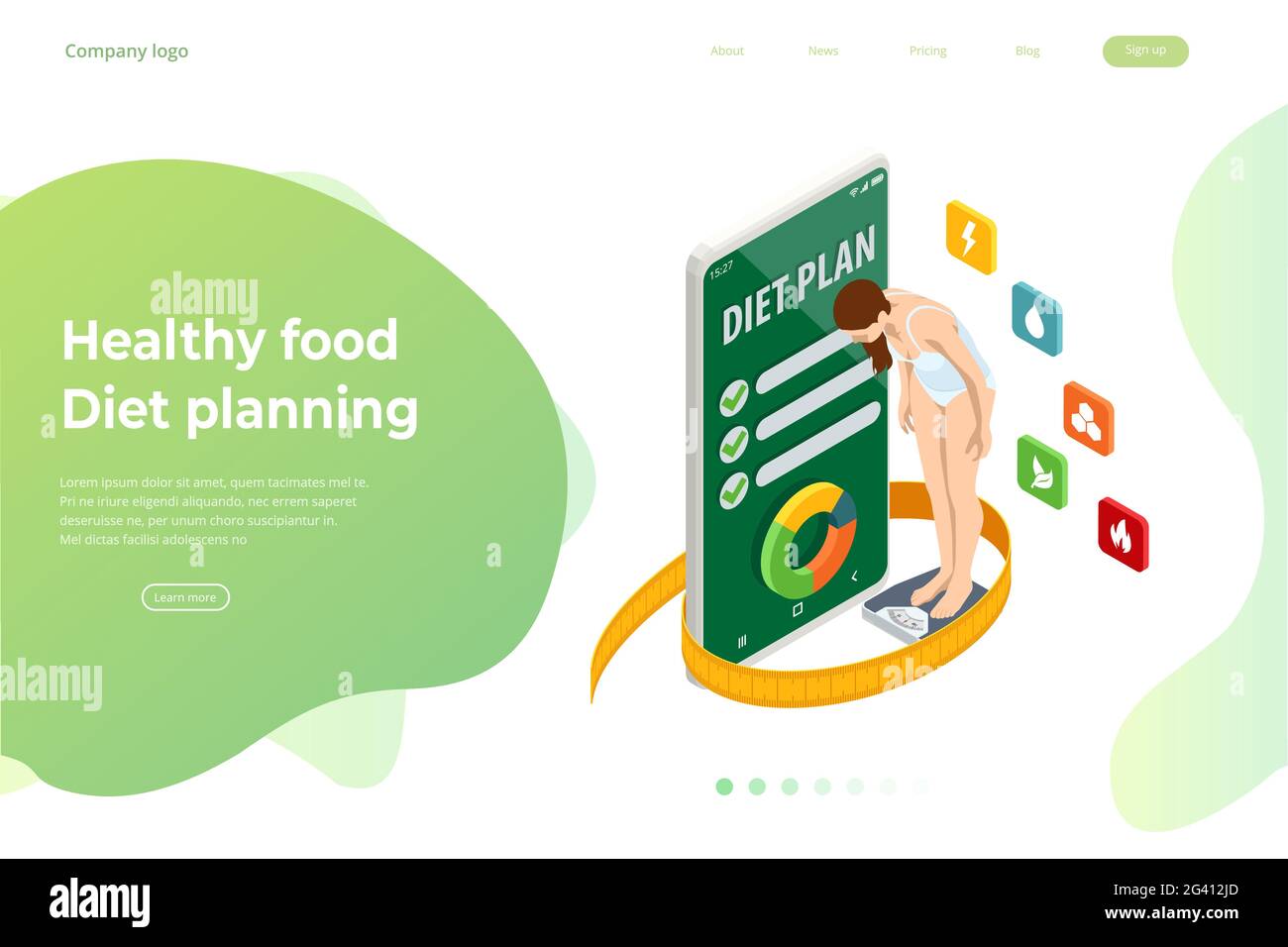 Calorie count menu hi-res stock photography and images - Alamy