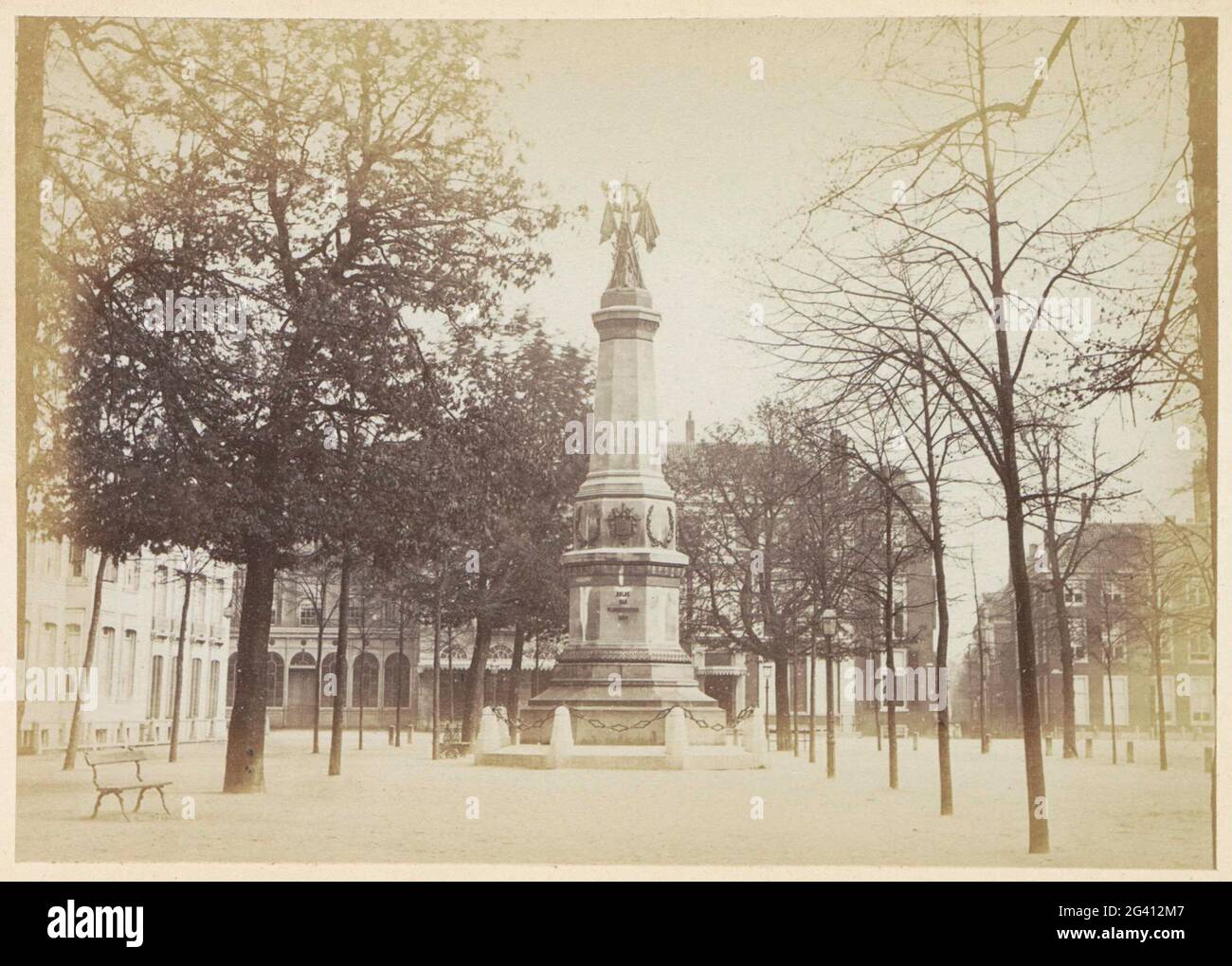 Memorial for the Duke of Saxony Weimar on Lange Voorhout in The Hague ...