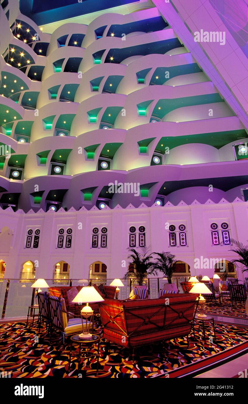 EMIRATES (UNITED ARAB EMIRATES) DUBAI. BURJ AL ARAB TOWER, (321M) ONE ...