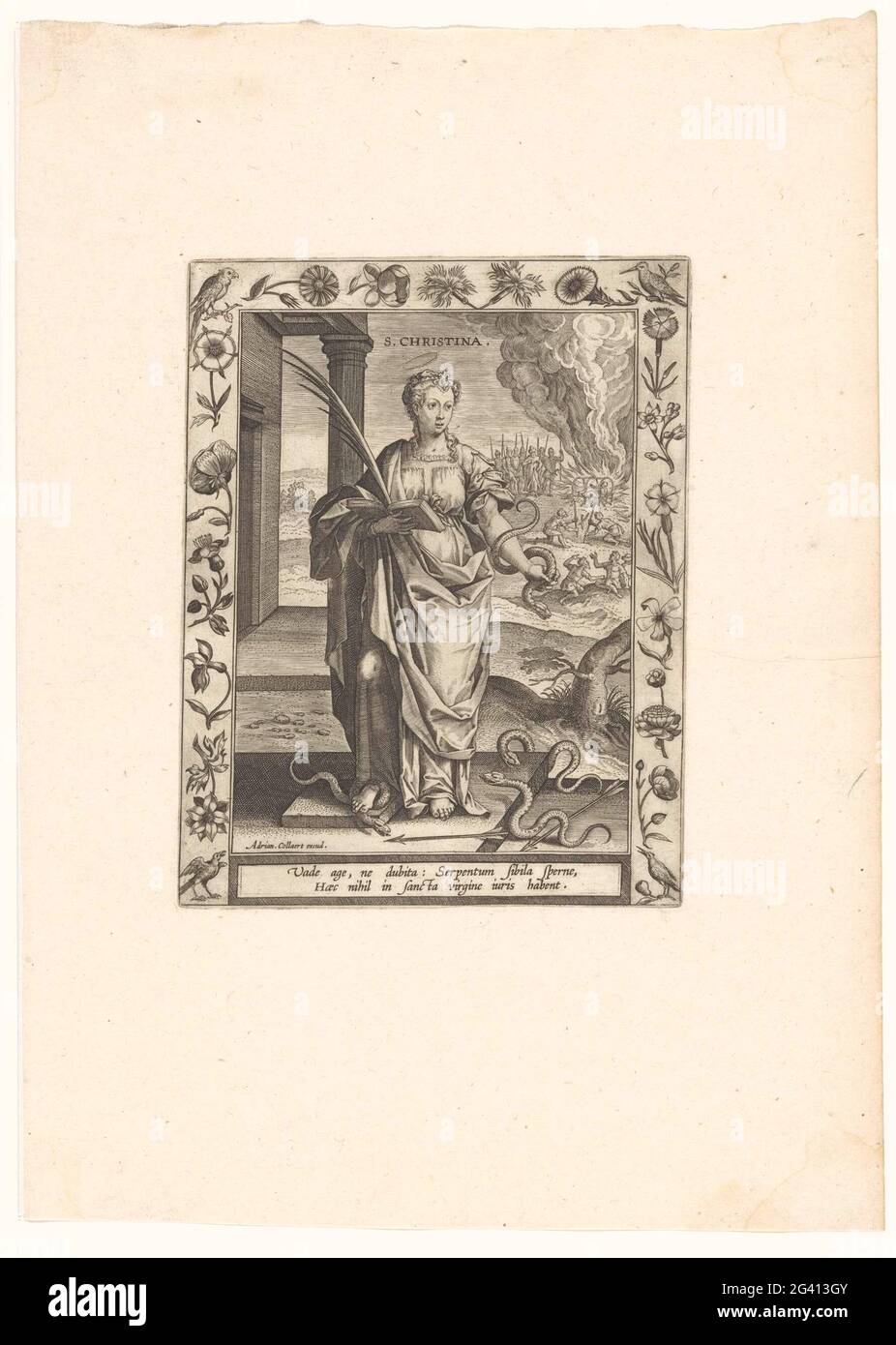 Saint Christina. Saint Christina. Part of a series of 24 performances ...