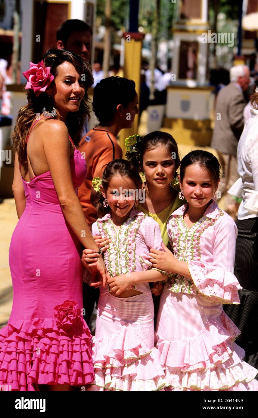 Traditional Spanish Family