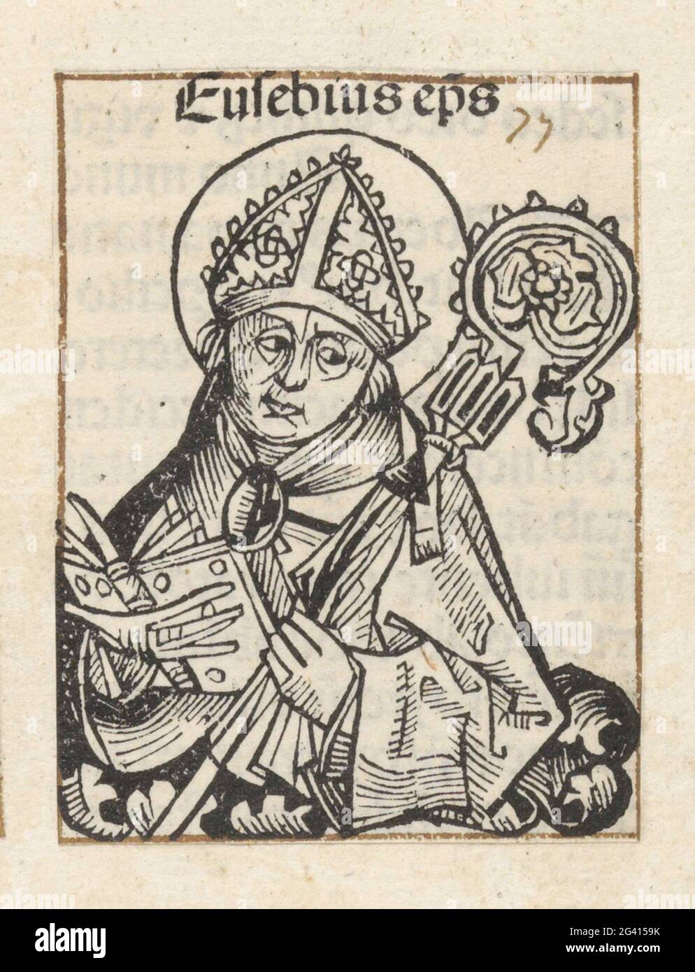 Eusebius of Caesarea; EUSEBIUS EP [ISCOPU] S; Liber chronicarum. A ...