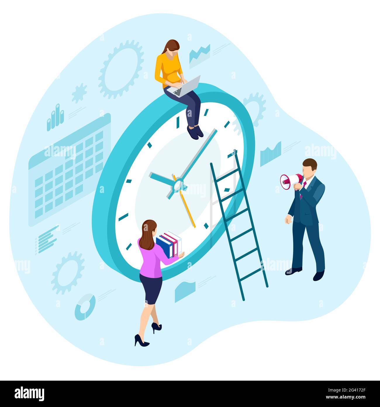 Isometric time management, quick reaction awakening and planning and ...