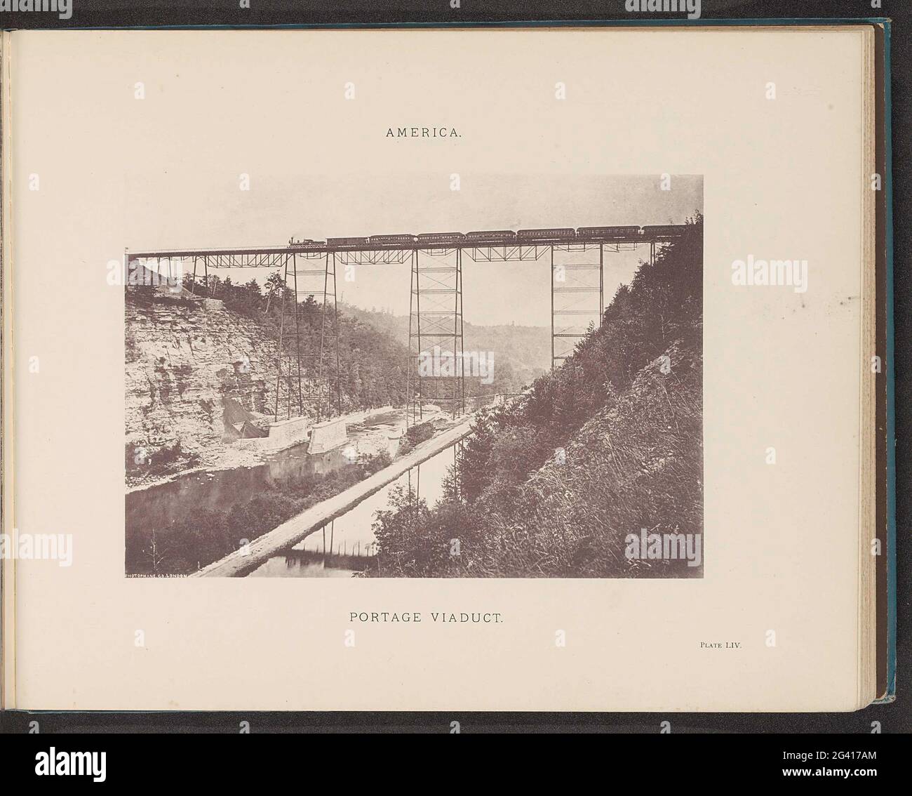 Portage Viaduct Stock Photo - Alamy