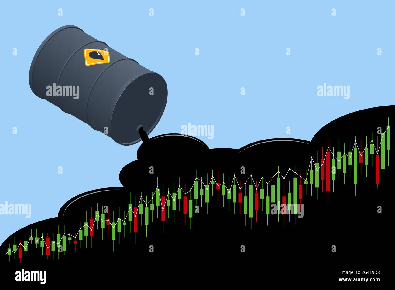 Fuel rise Stock Vector Images - Alamy