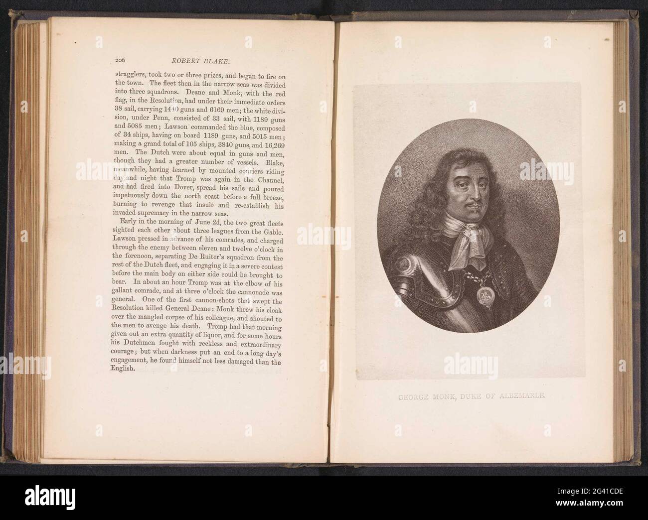 George Monk, duke of Albemarle Stock Photo - Alamy