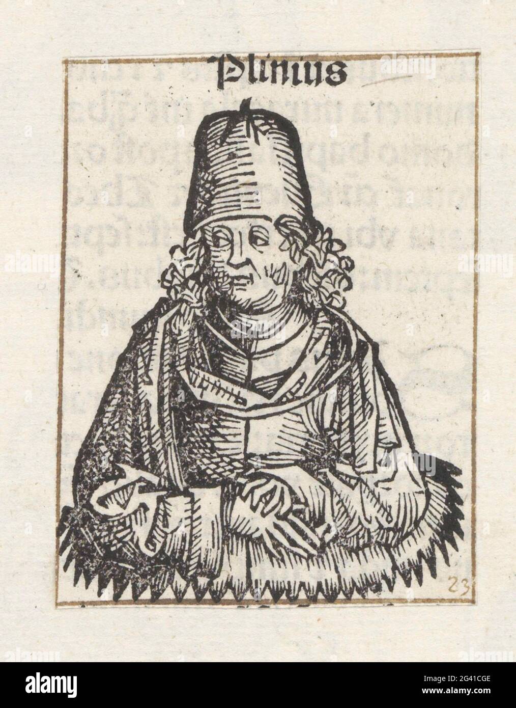 Ancient roman naturalist pliny elder hi-res stock photography and ...