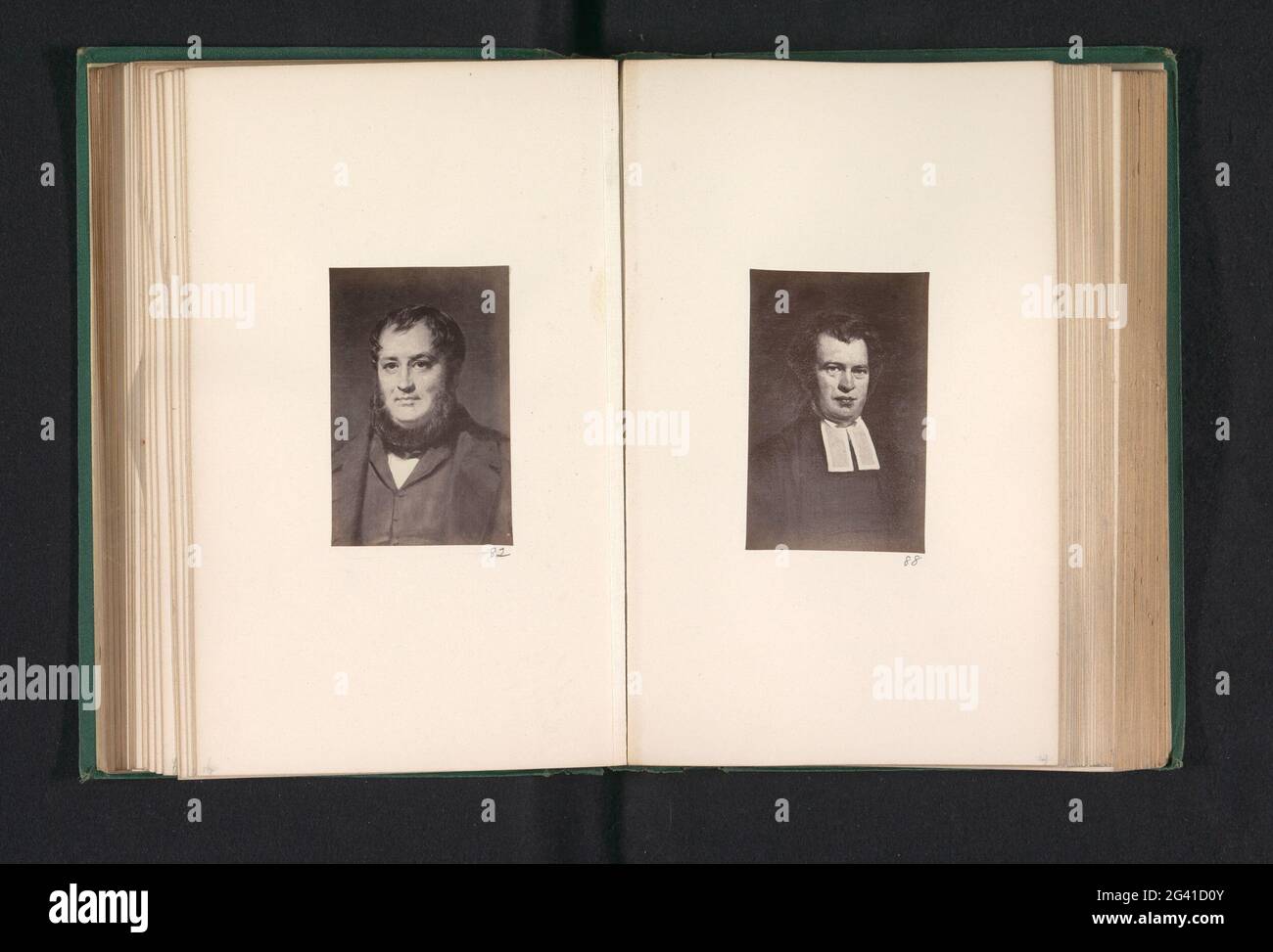 Photo production of a painting, representing a portrait of Robert Baird ...