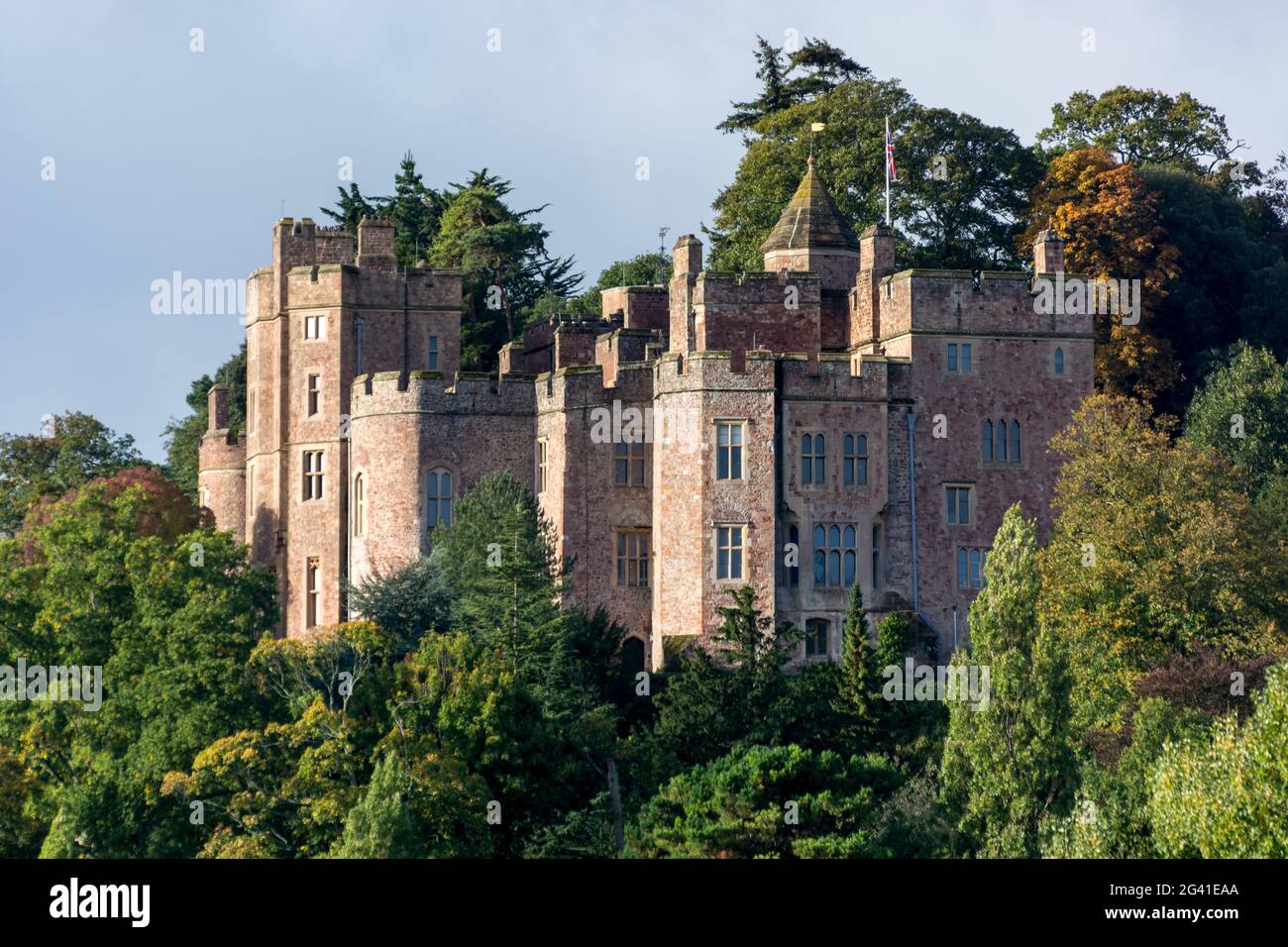 Dunster castle somerset hi-res stock photography and images - Alamy