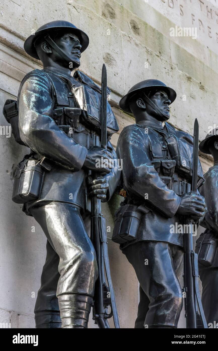 The Guards Memorial in London Stock Photo - Alamy