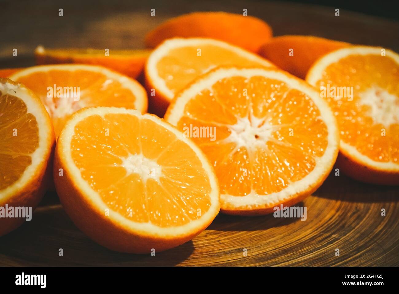 Tray of oranges hi-res stock photography and images - Alamy