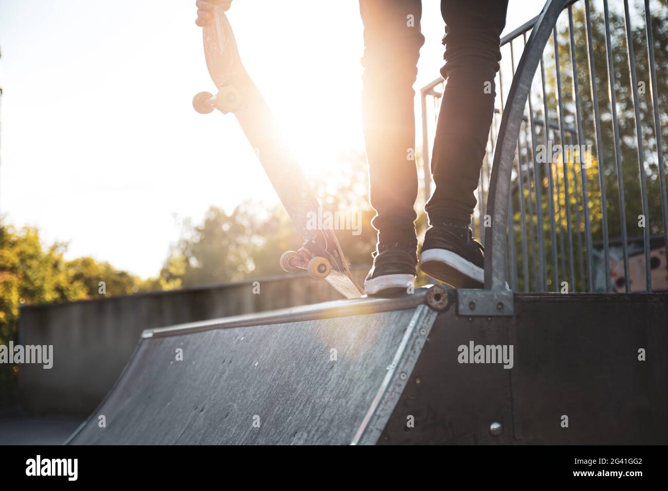 Skatepark ramp hi-res stock photography and images - Alamy