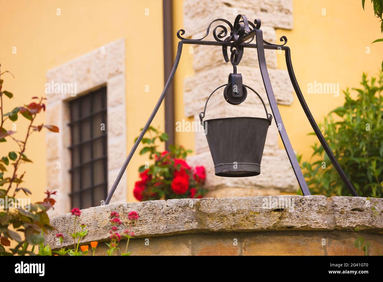 Traditional water well hi-res stock photography and images - Alamy