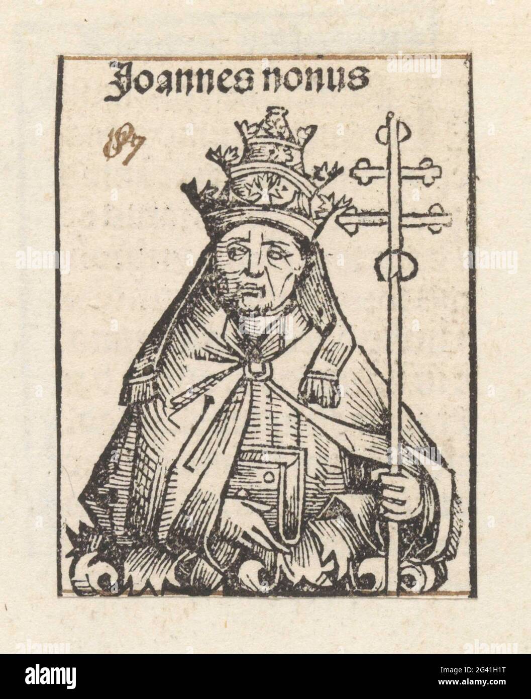 Pope john ix hi-res stock photography and images - Alamy