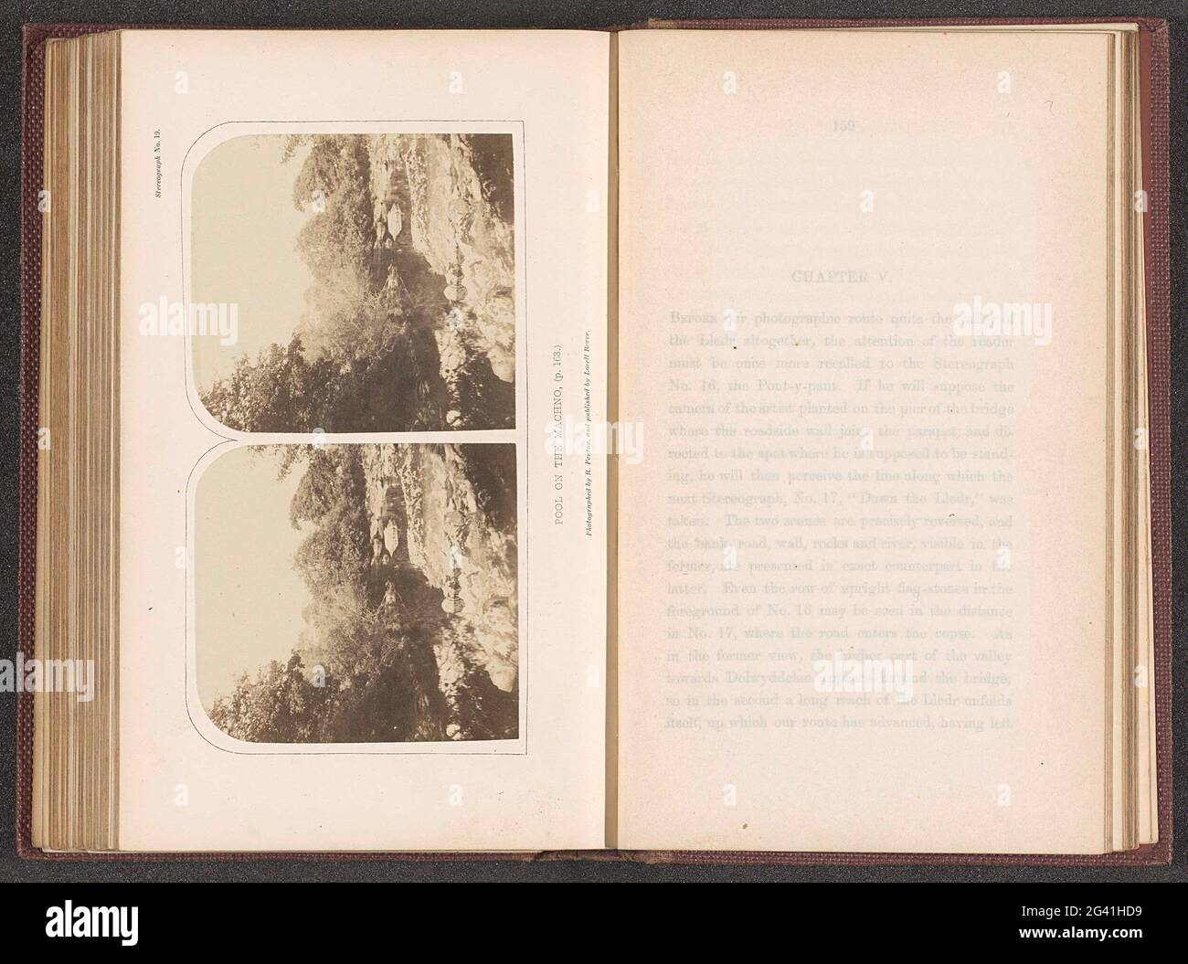 Pool on the Machno Stock Photo - Alamy