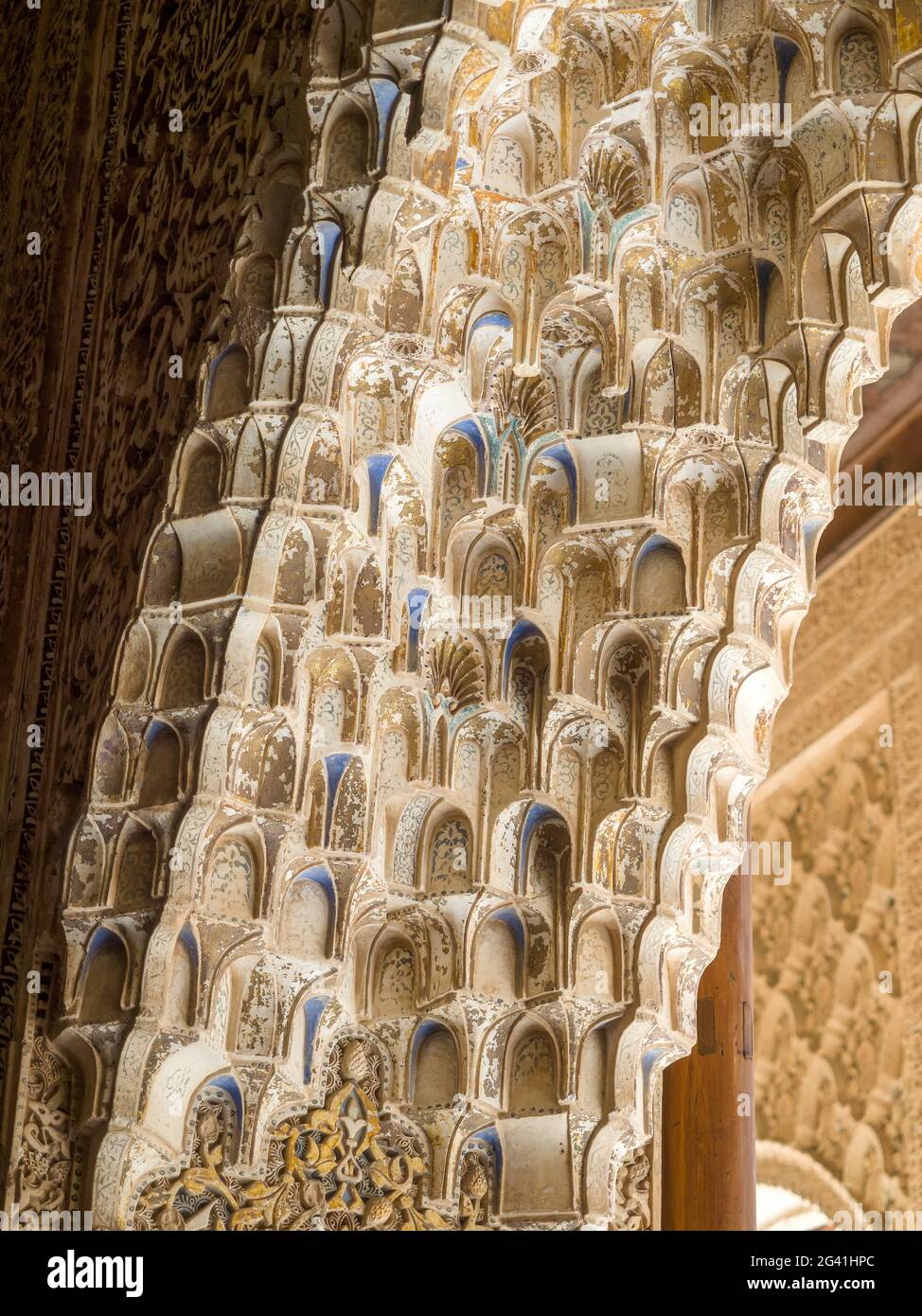 GRANADA, ANDALUCIA/SPAIN - MAY 7 : Part of the Alhambra Palace in ...
