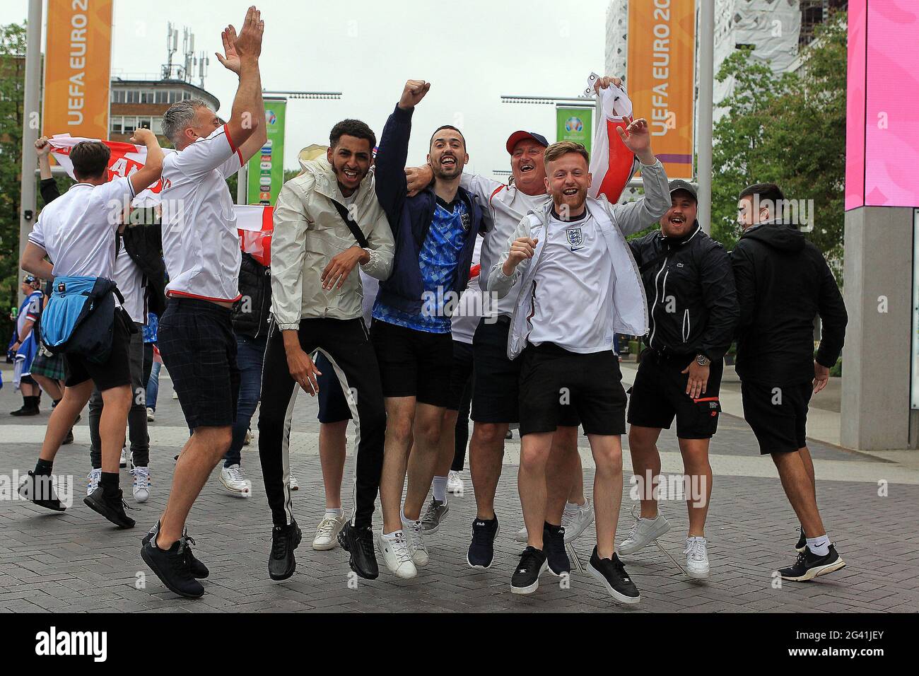 Wembley stadium euros football tournament hi-res stock photography and ...