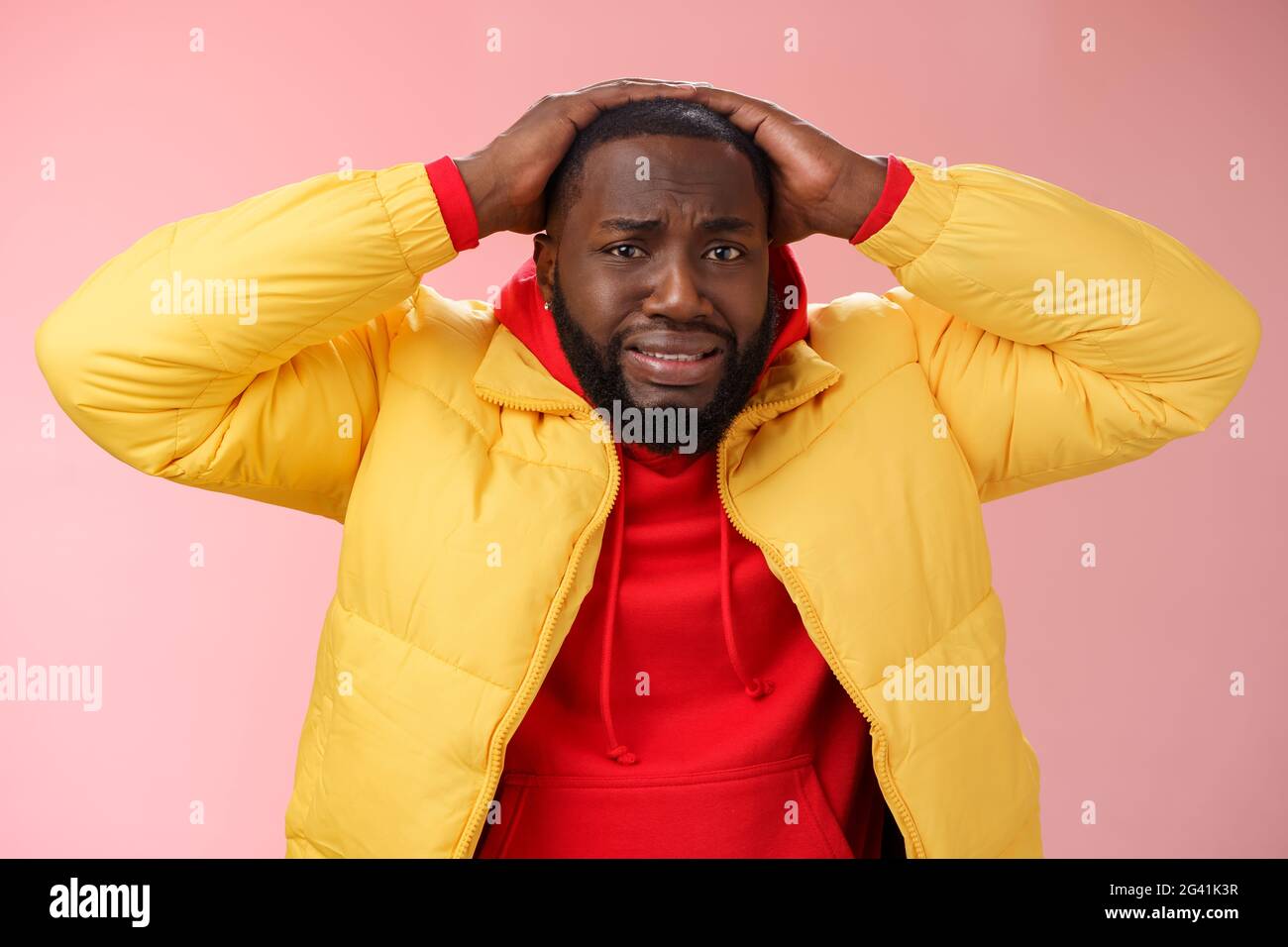 Cringing hi-res stock photography and images - Alamy