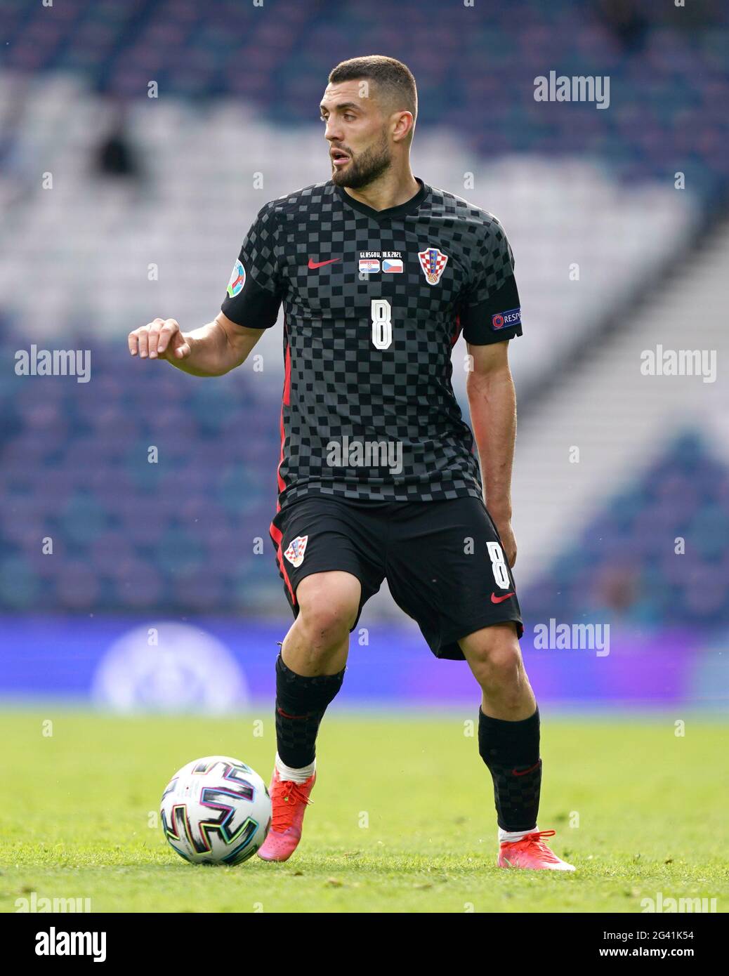 Croatia's Mateo Kovacic during the UEFA Euro 2020 Group D match at ...