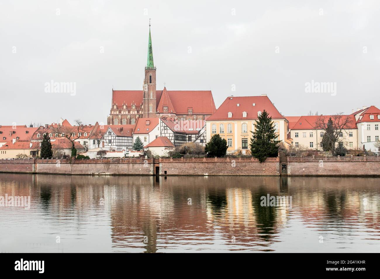 The Cathedral Island, Ostrów Tumski, Wroclaw, Poland, Europe Stock ...