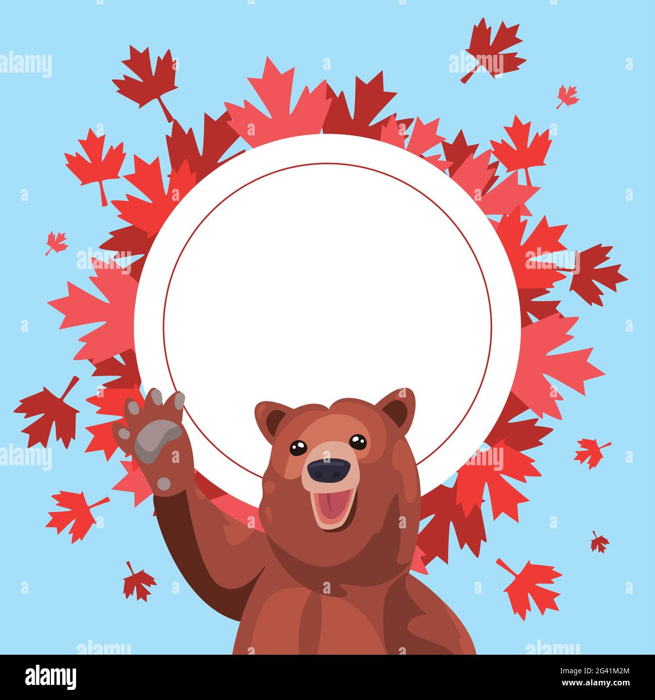 Canada grizzly bear Stock Vector Images - Alamy