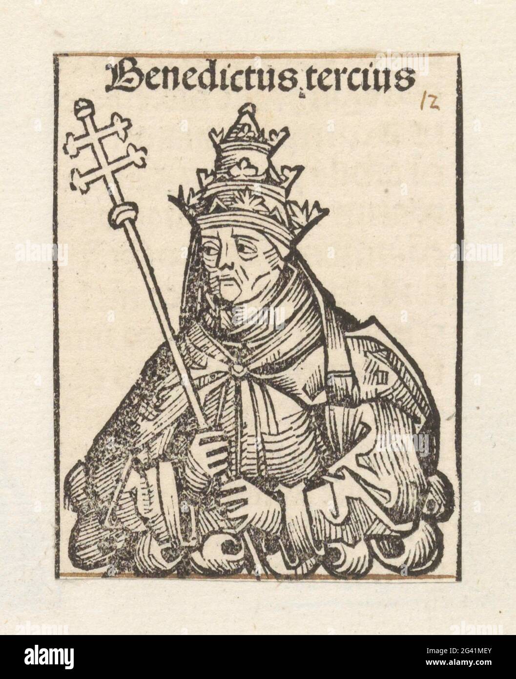 Benedictus Iii High Resolution Stock Photography and Images - Alamy