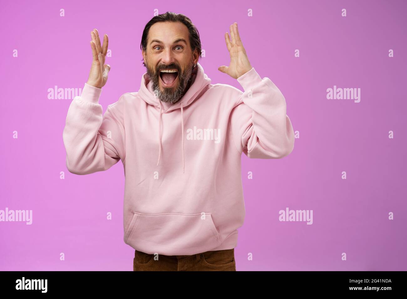 Man excited goal hi-res stock photography and images - Alamy