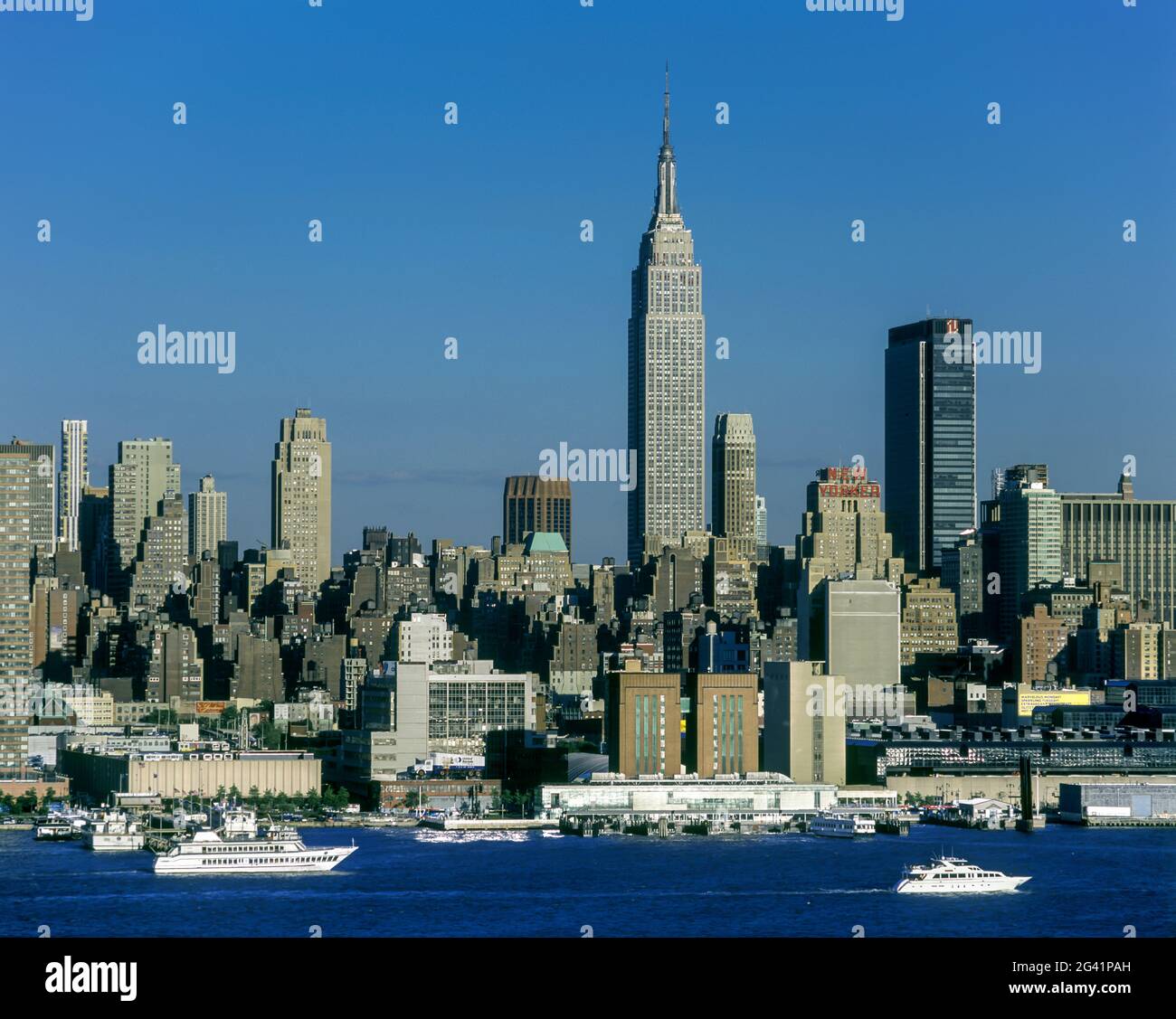 2006 HISTORICAL EMPIRE STATE BUILDING MIDTOWN SKYLINE HUDSON RIVER ...