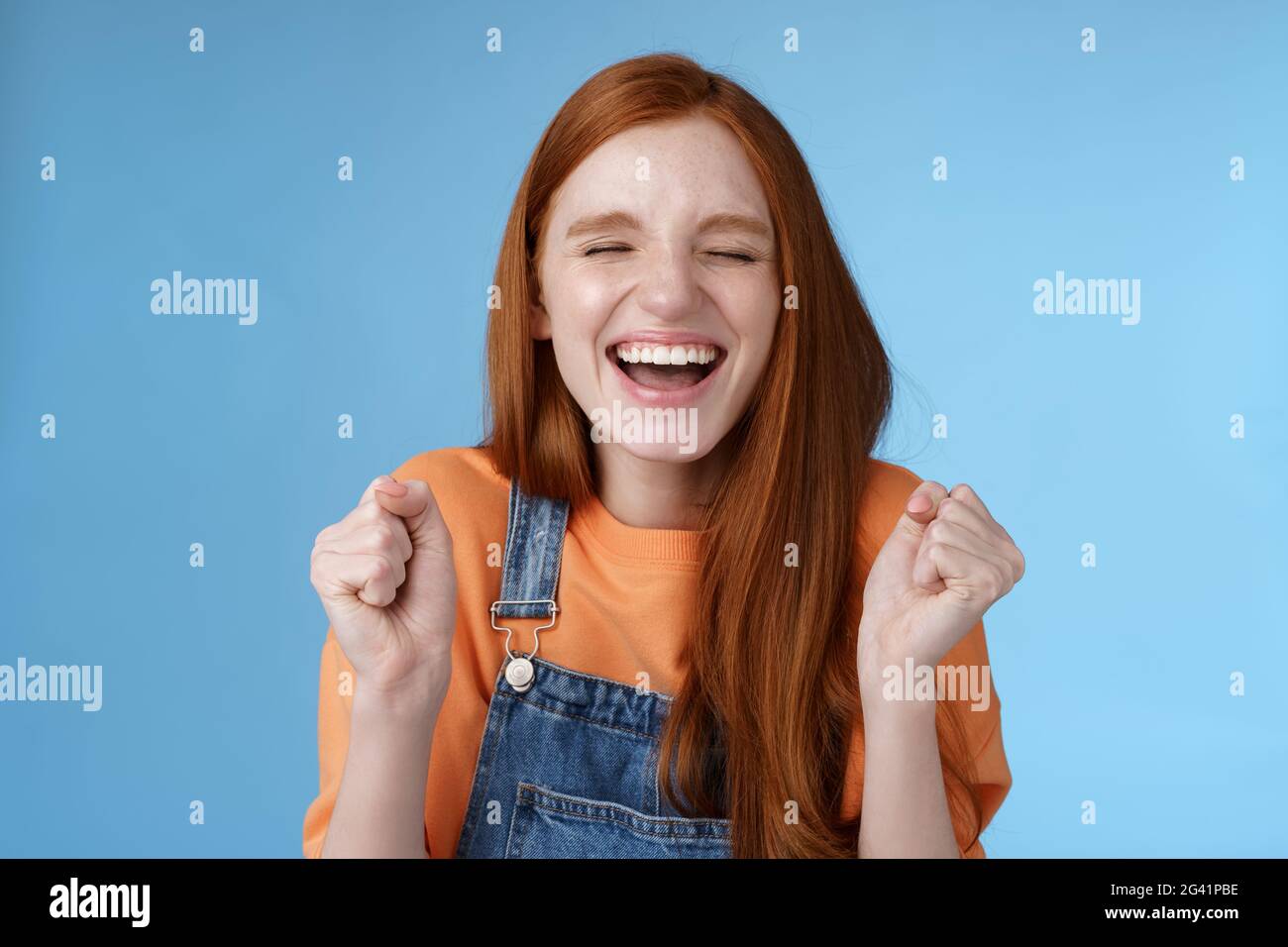 Ginger girl hi-res stock photography and images - Alamy